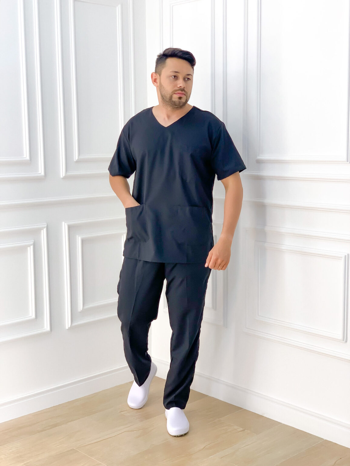 Scrubs Masculino Preto – Yone Jalecos